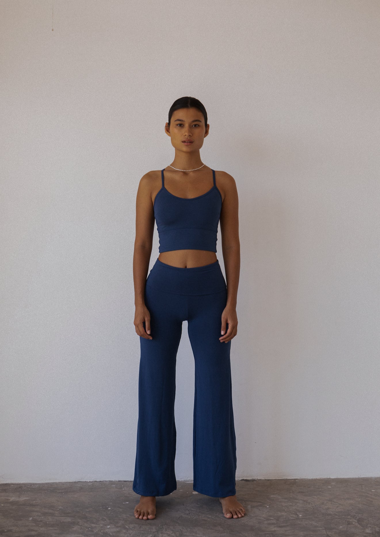 Full Length Yin Flare - Indigo – Pinky & Kamal