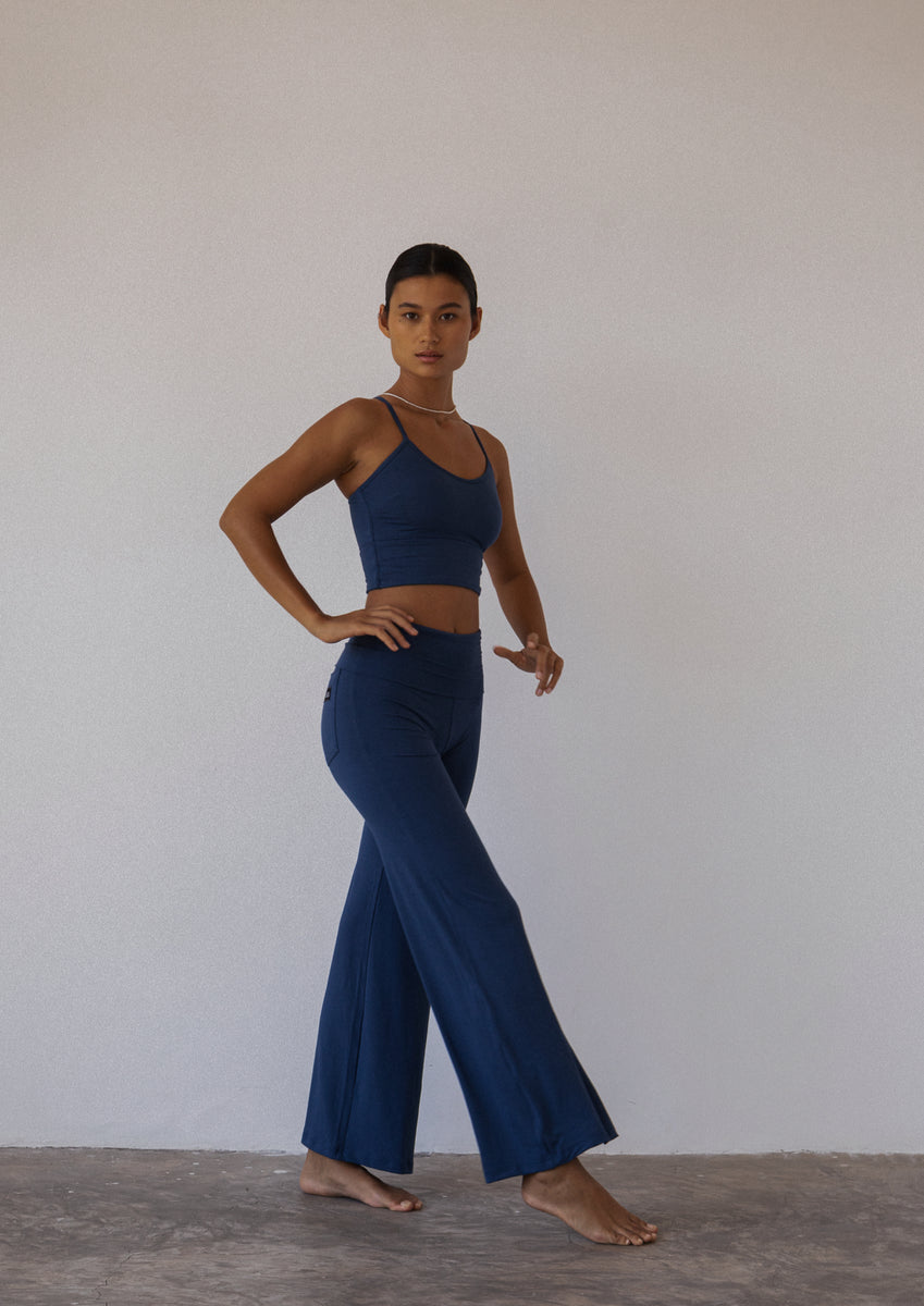 Full Length Yin Flare - Indigo – Pinky & Kamal